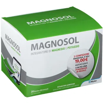 Magnosol 40 bustine + powerbank: Acquista con spedizione gratuita in 24 ...